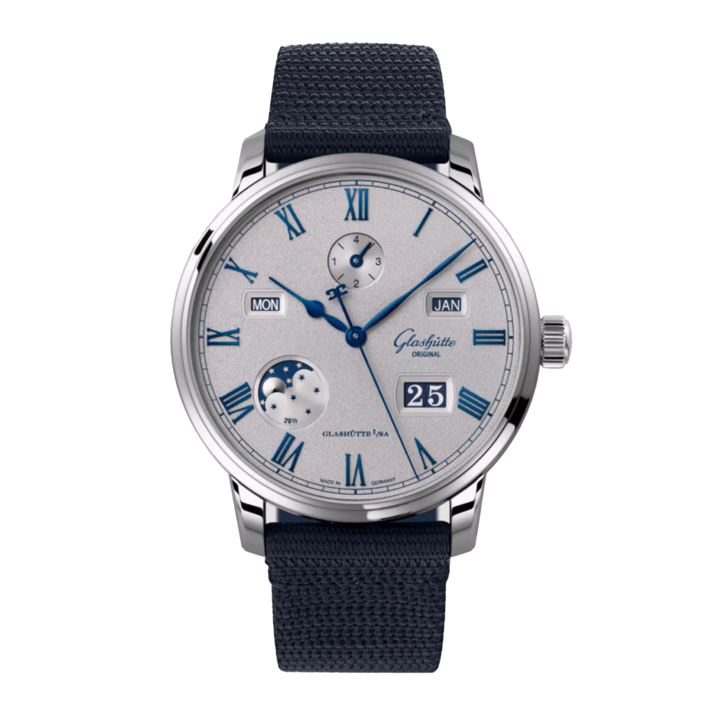 Glashütte Original Stainless Steel Senator Excellence Perpetual Calend ...