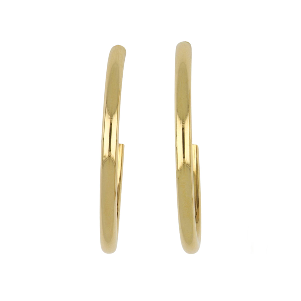 Antonio Papini 18K Gold Hoop Earrings – Tenenbaum Jewelers