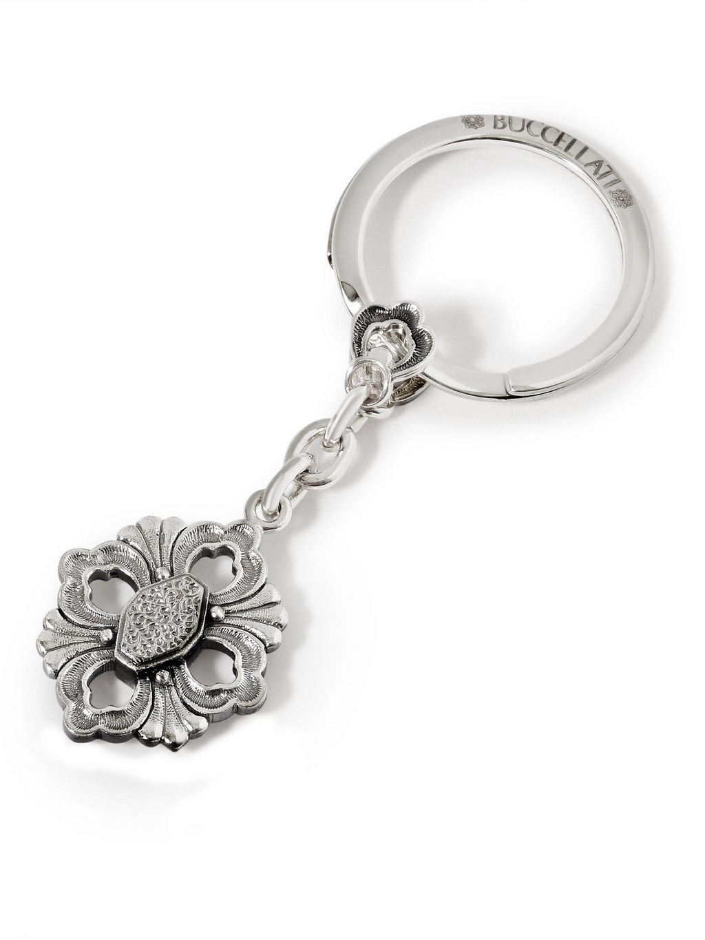 Buccellati Sterling Silver Opera Collection Key Chain – Tenenbaum Jewelers